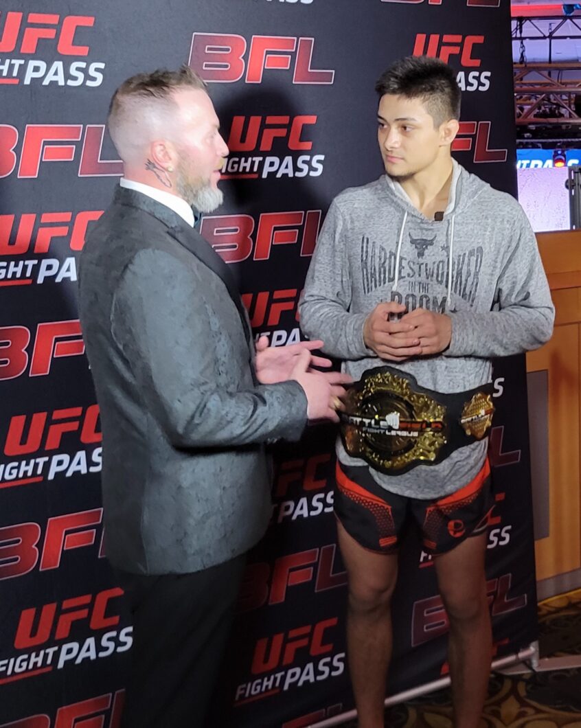 Adam P 1st rnd RNC+Gio P 1st rnd TKO 5th Pro